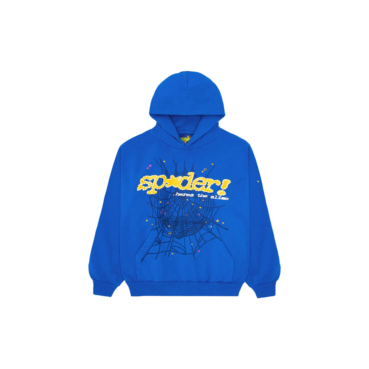 Sp5der Hoodie TC Blue
